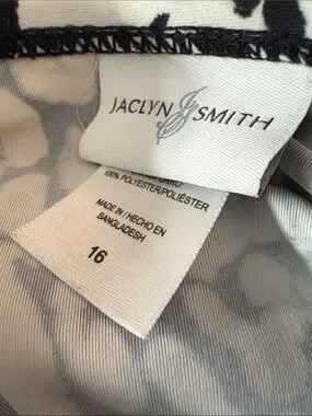 Jaclyn Smith | Swim | Jaclyn Smith Black And White Animal Print Tankini ...